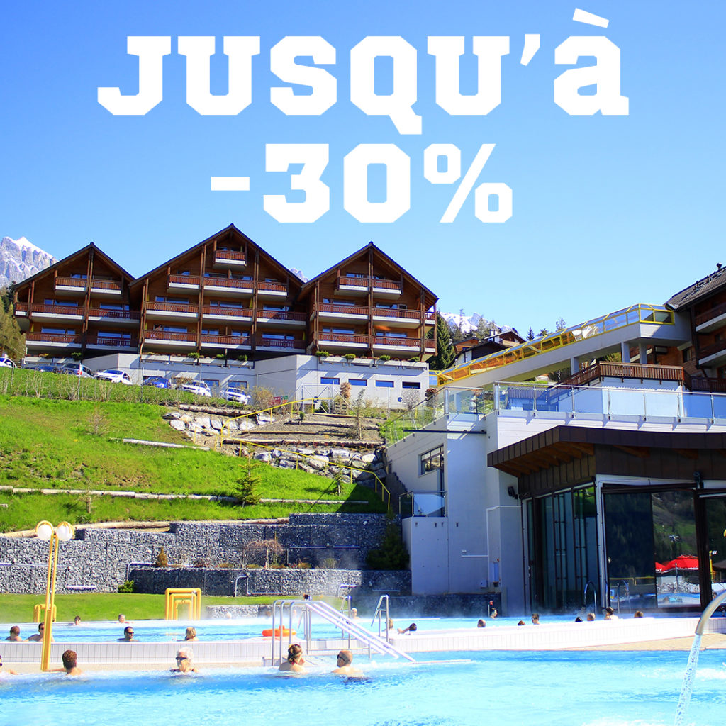 Bains thermaux, hôtel, spa et wellness à Ovronnaz | Valais Suisse